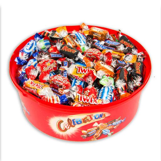 Celebrations Tub Branded Chocolate Mix 550g | Choco More | Buy Imported ...